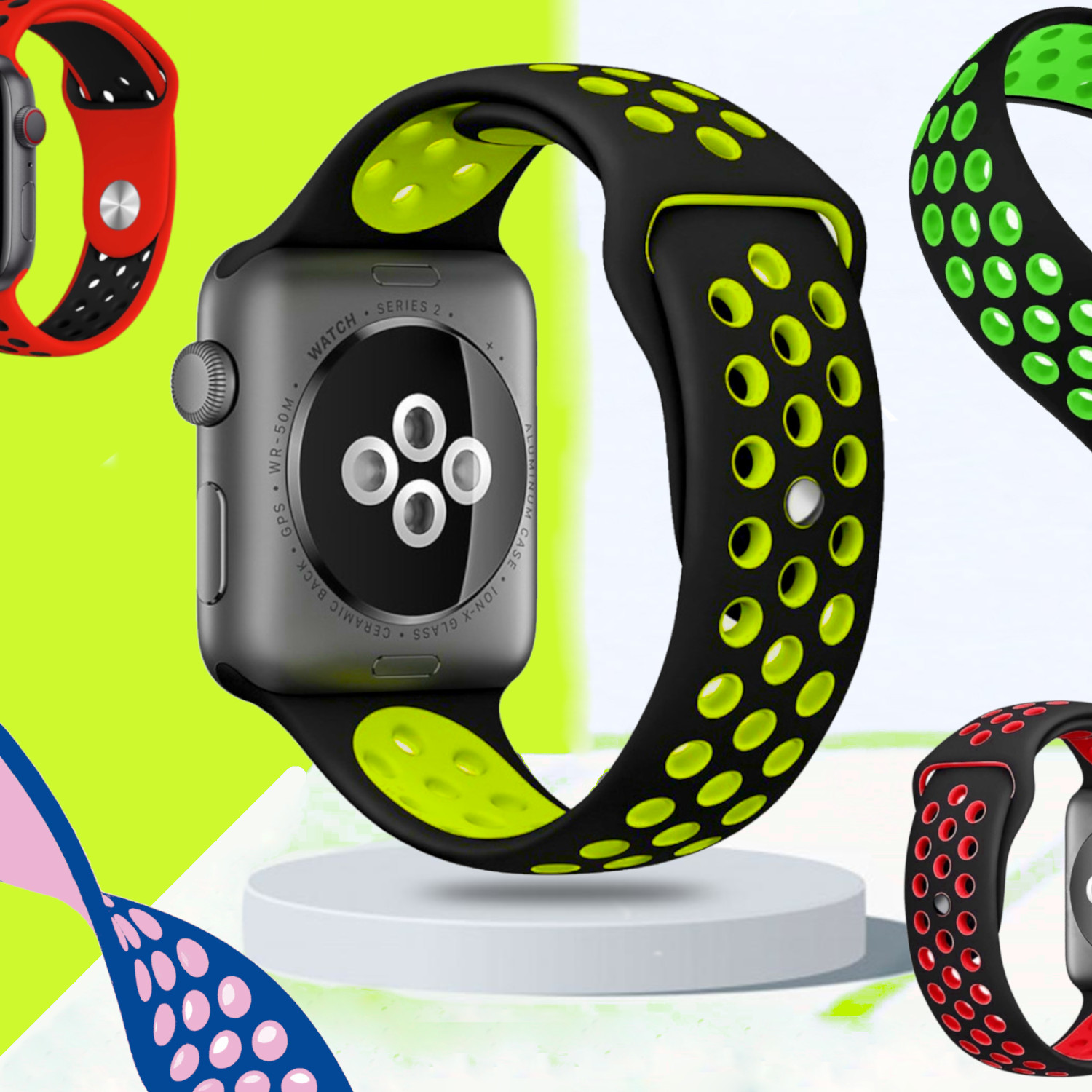 Sport Bands Active for Apple Watch | Smartiv